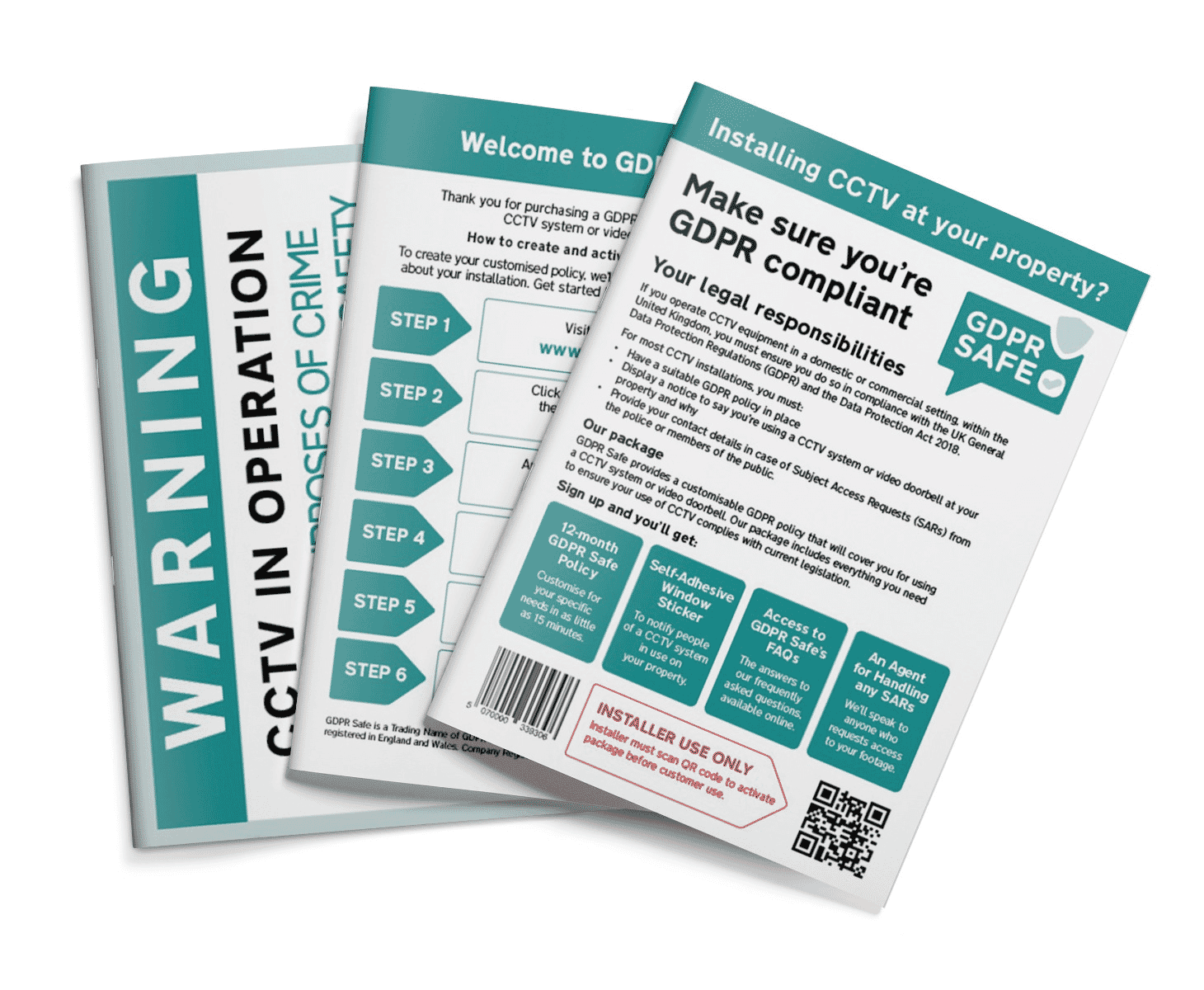 GDPR Compliance Documentation Pack for Installers