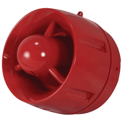C-TEC BF430C/CC/SR ACTIV Wall Sounder Shallow Base Red