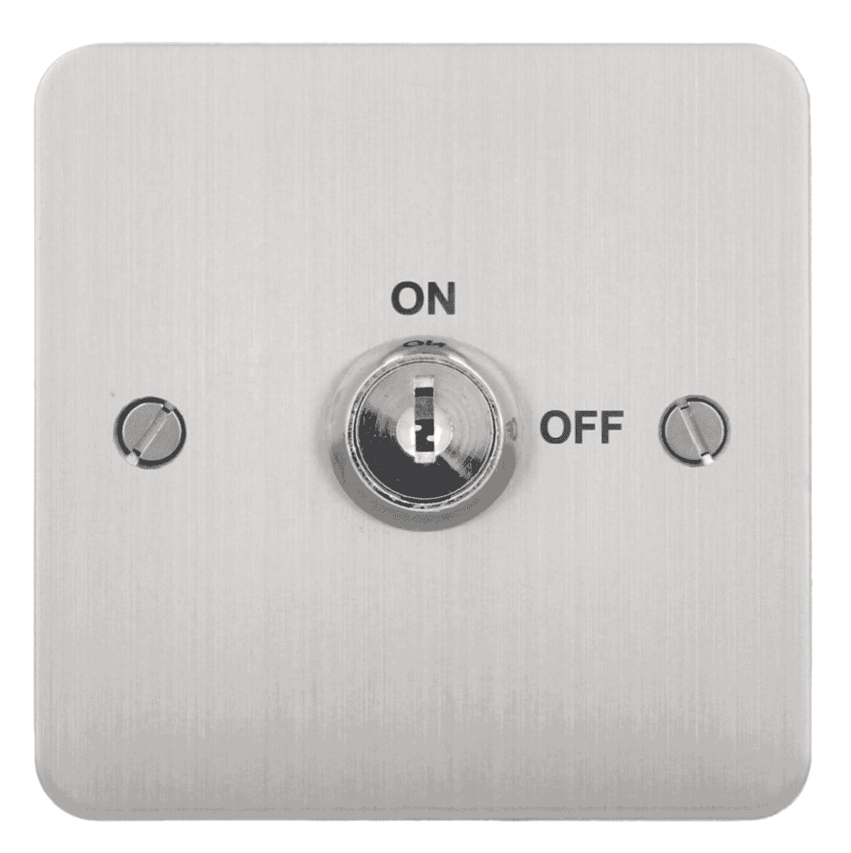 Surface Key Switch, 2-Position, Maintained, Keyed Alike