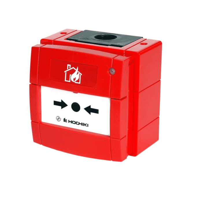 Hochiki HCP-WSCI Addressable Weatherproof Call Point with SCI - Red