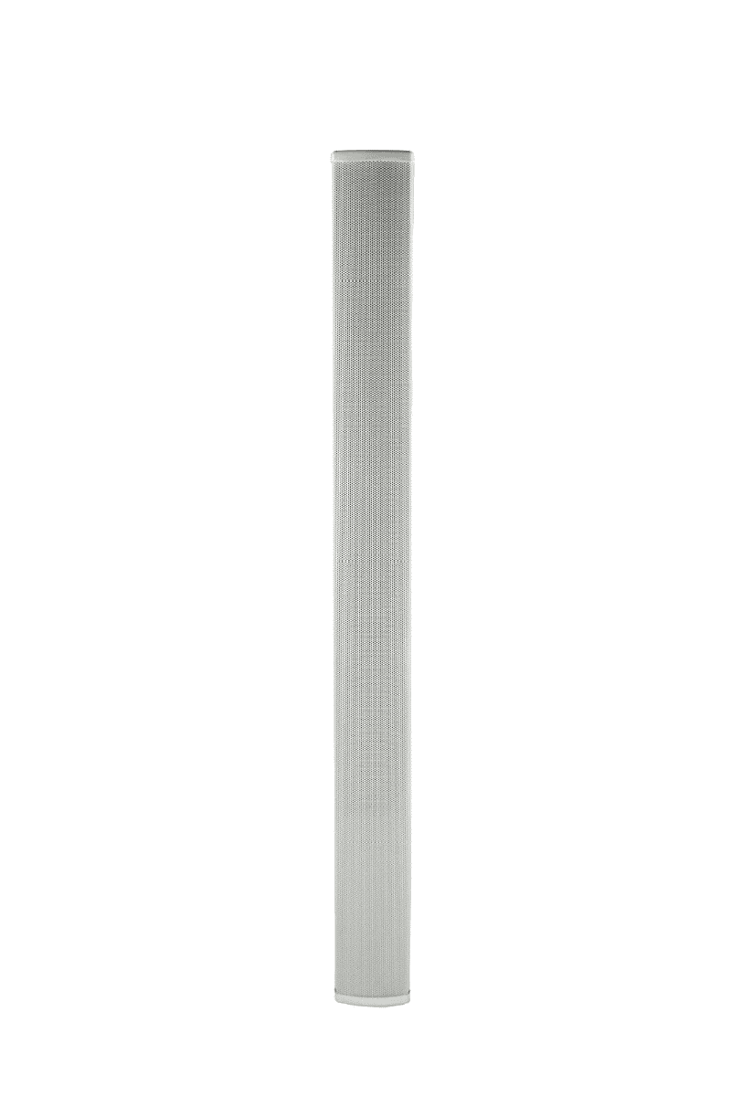 TOA TZ-50-EB 50W Slim Metal Column Speaker - Weatherproof, High-Efficiency
