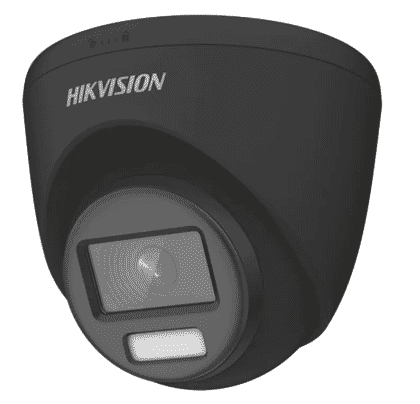 Hikvision DS-2CE72KF0T-LFS(2.8mm)(BLACK) 3K ColorVu Audio Dome CCTV Camera