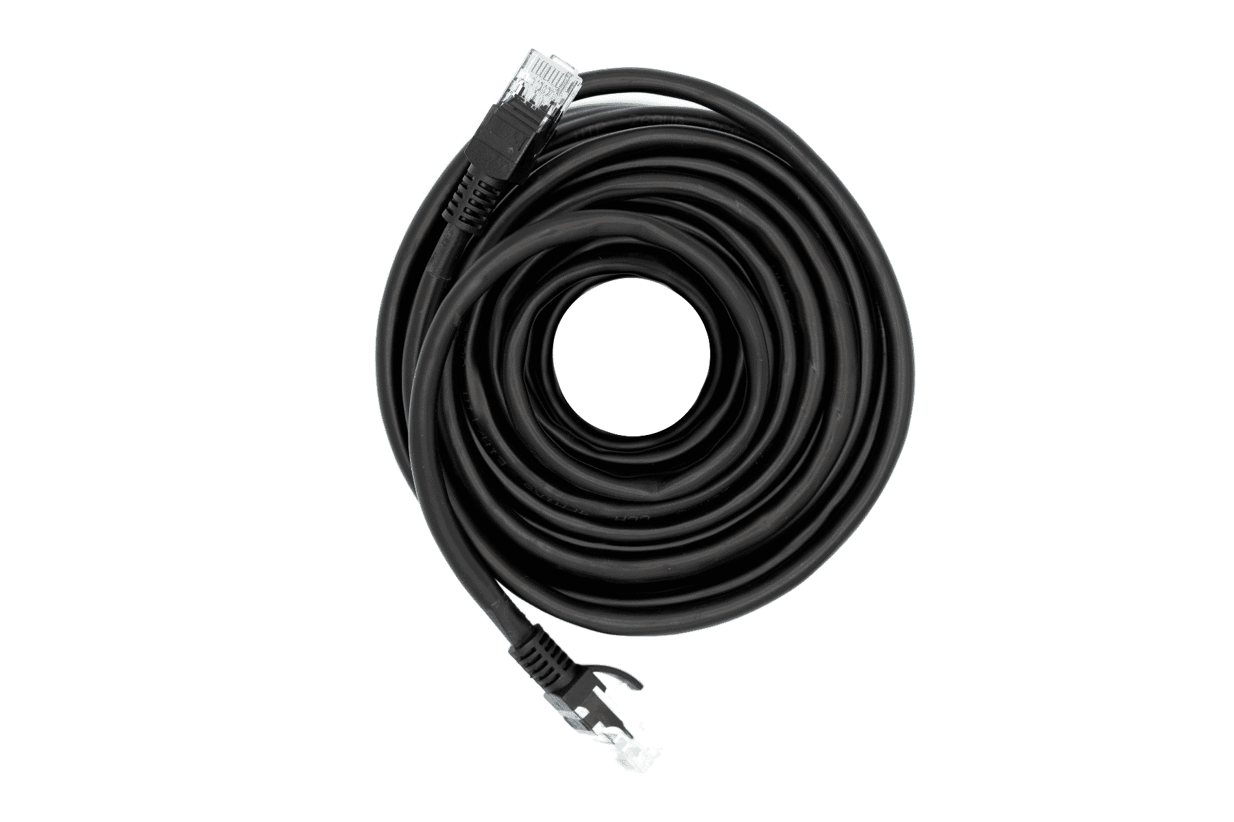 Haydon External Grade 15m Black PE RJ45 Ethernet Patch Cable