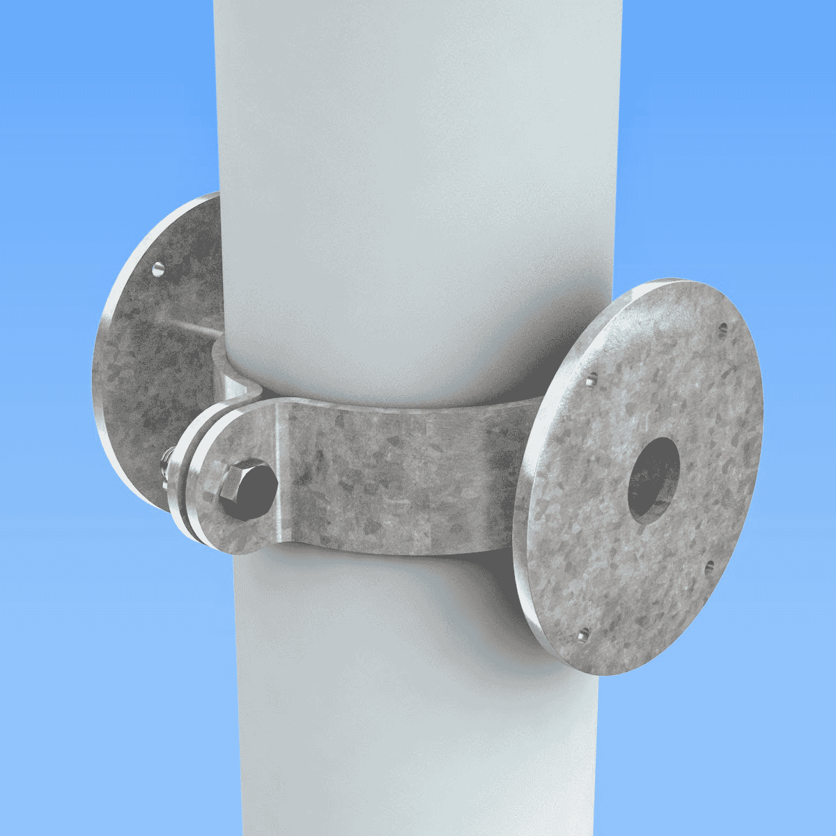 Altron BCB-P2 POLE CLAMP BRACKET FOR 2 BULLET CAMERA