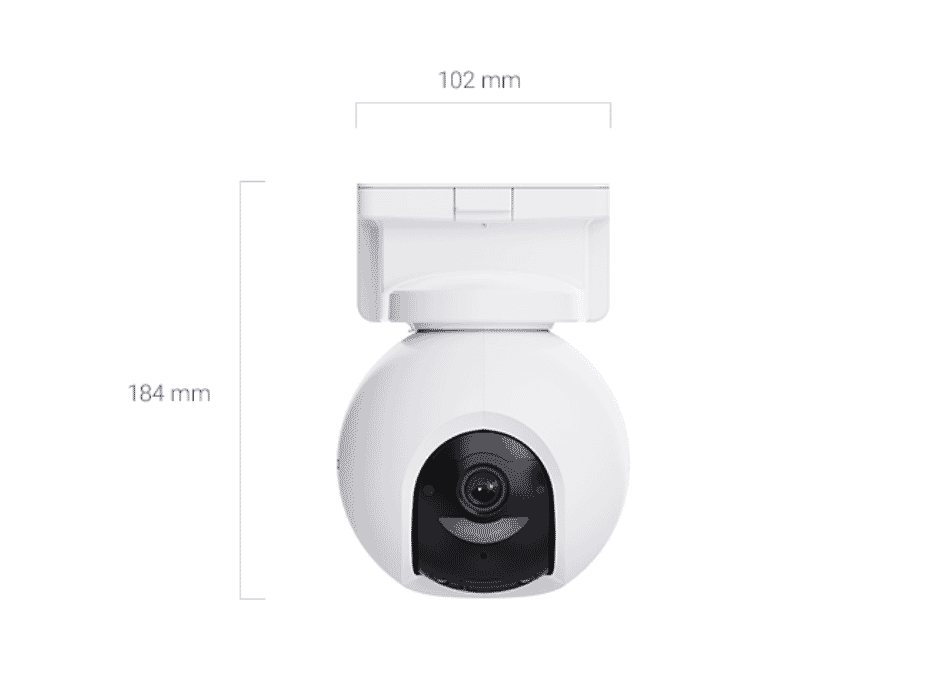 CS-HB8 Pro 4K Battery-Powered Pan & Tilt Wi-Fi Camera