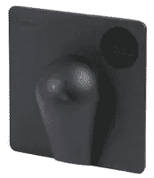 AC110-BL BLAKE BRICK BLOW-OUT HOLE COVER PLATE BLACK