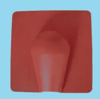 AC110-BR BLAKE BRICK BLOW-OUT HOLE COVER PLATE BROWN